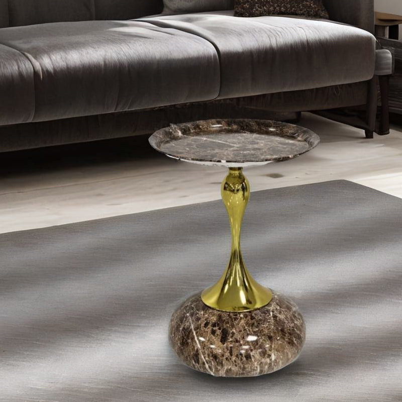 TABLE DE COIN ROUND – Mobilia Triangle D'or