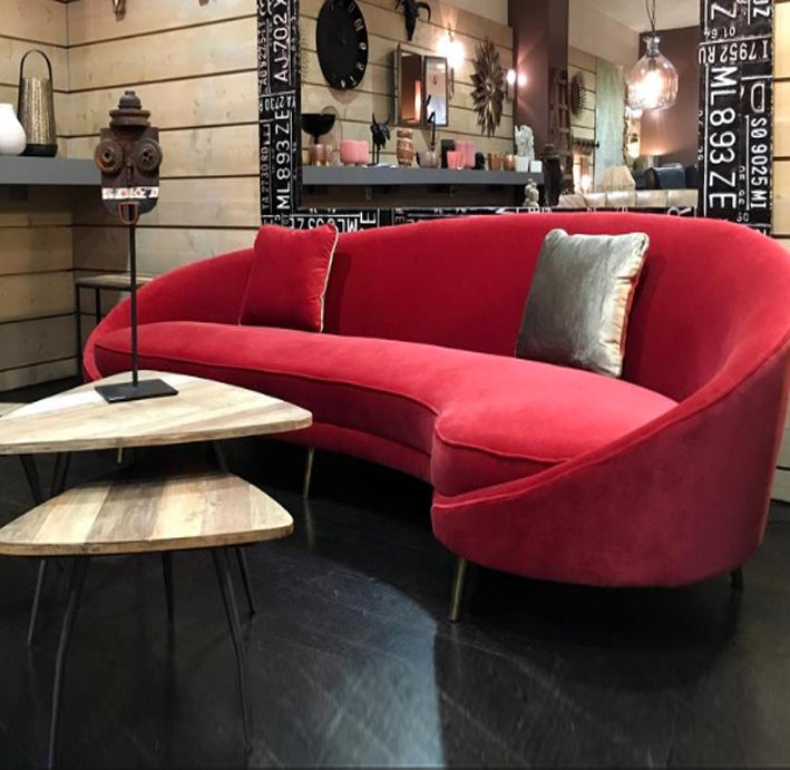 CANAPÉ ARRONDI TENDANCE